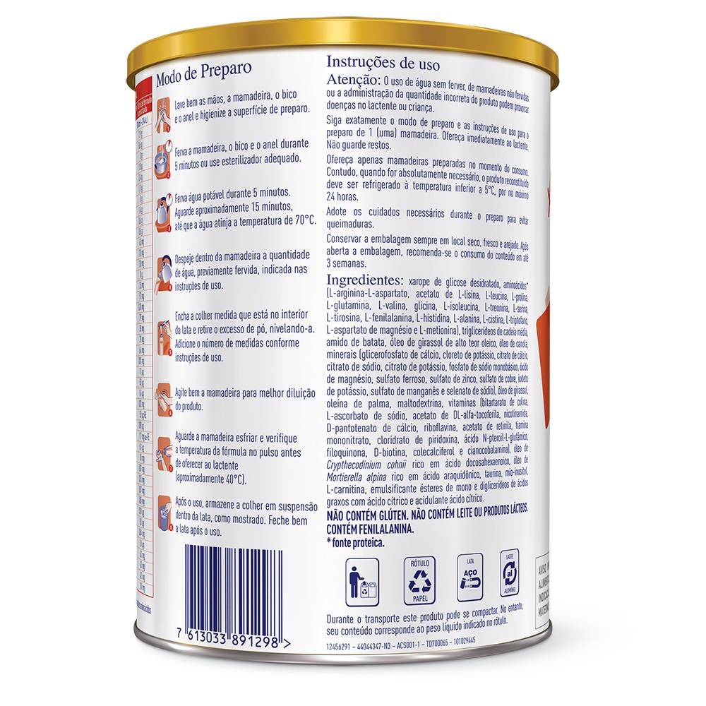 alfamino lata 400g bkB BX