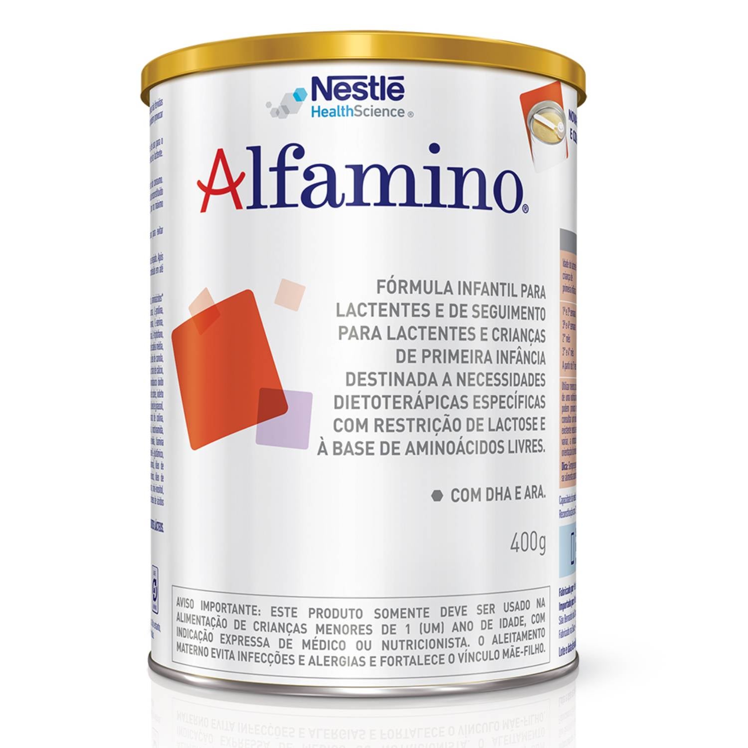 alfamino lata 400g front BX