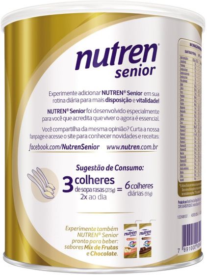 Nutren® Senior Lata 740g | Nestlé Health Science